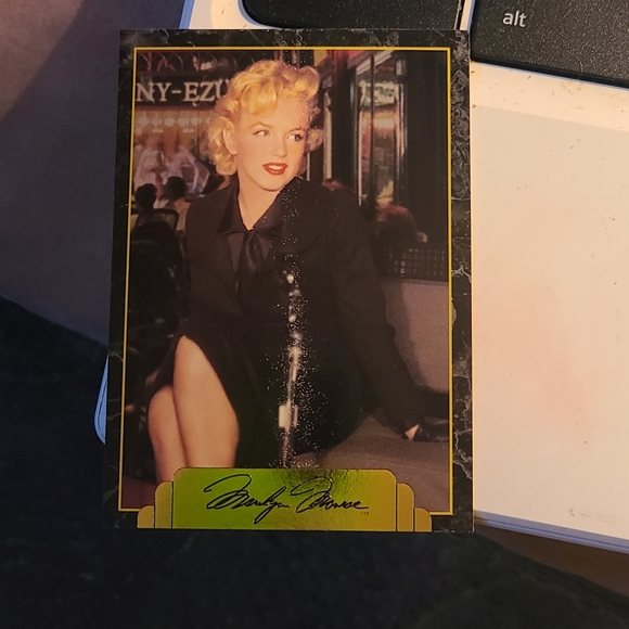 Other | Marilyn Monroe Card | Poshmark
